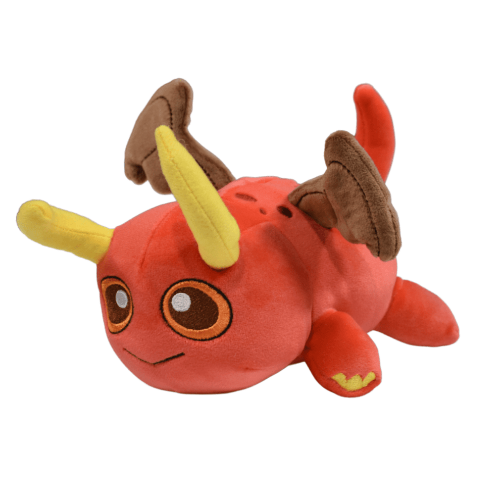 Ember the Fire Drakeling Plush – CuddleCore